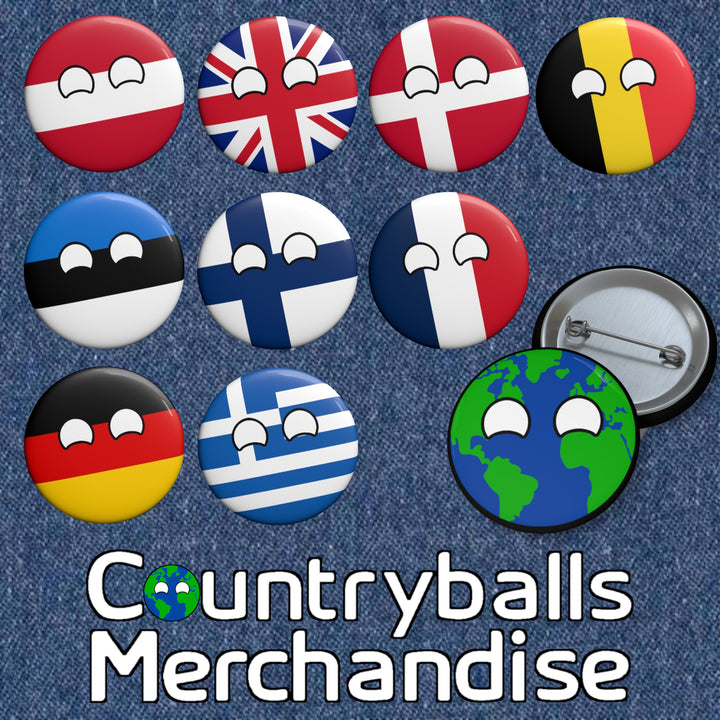Countryballs Merchandise I Plush, Plushies Pillows, Badges and More ...
