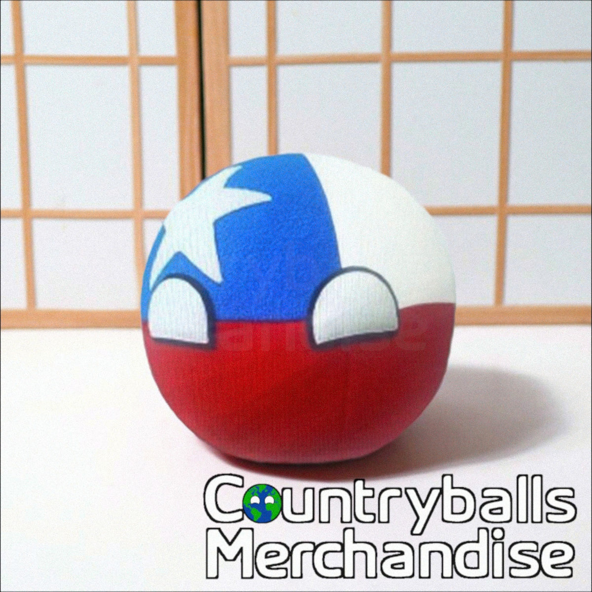 Chile Plush by Countryballs Merchandise – CountryballsMerchandise