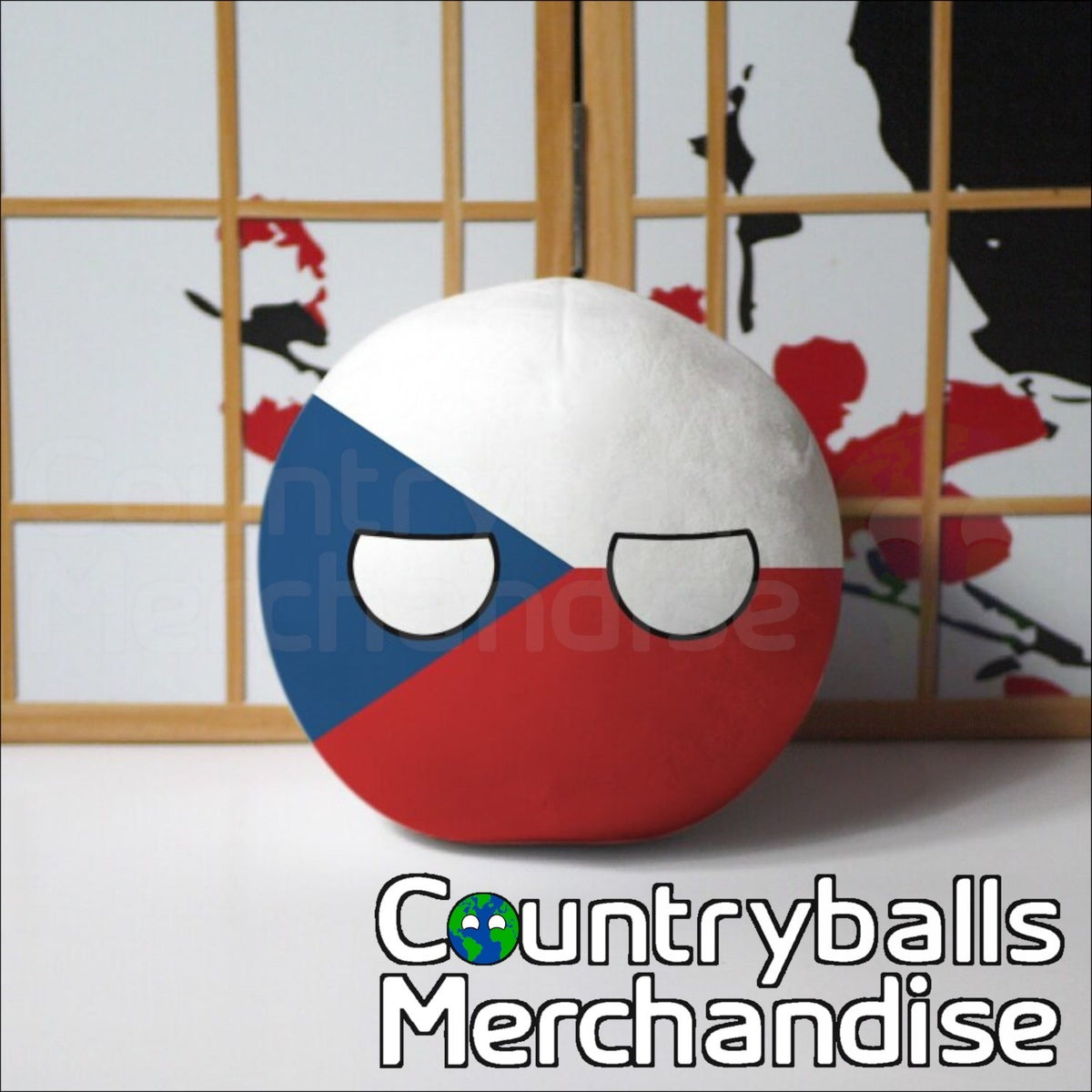 Czech Republic Plush by Countryballs Merchandise – CountryballsMerchandise
