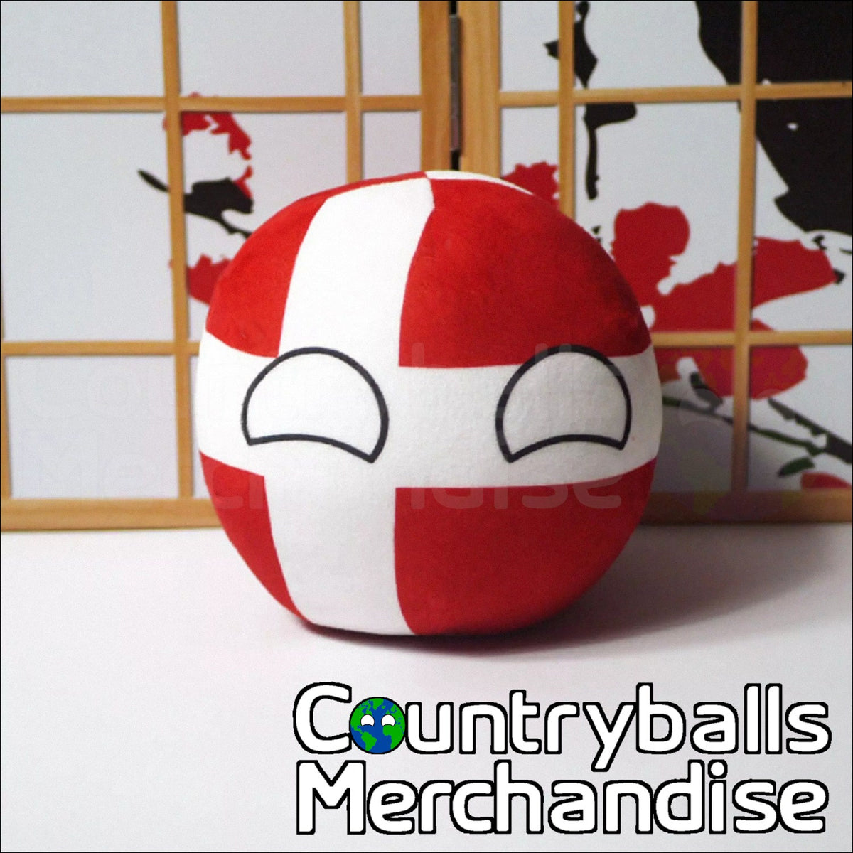 Denmark Plush by Countryballs Merchandise – CountryballsMerchandise
