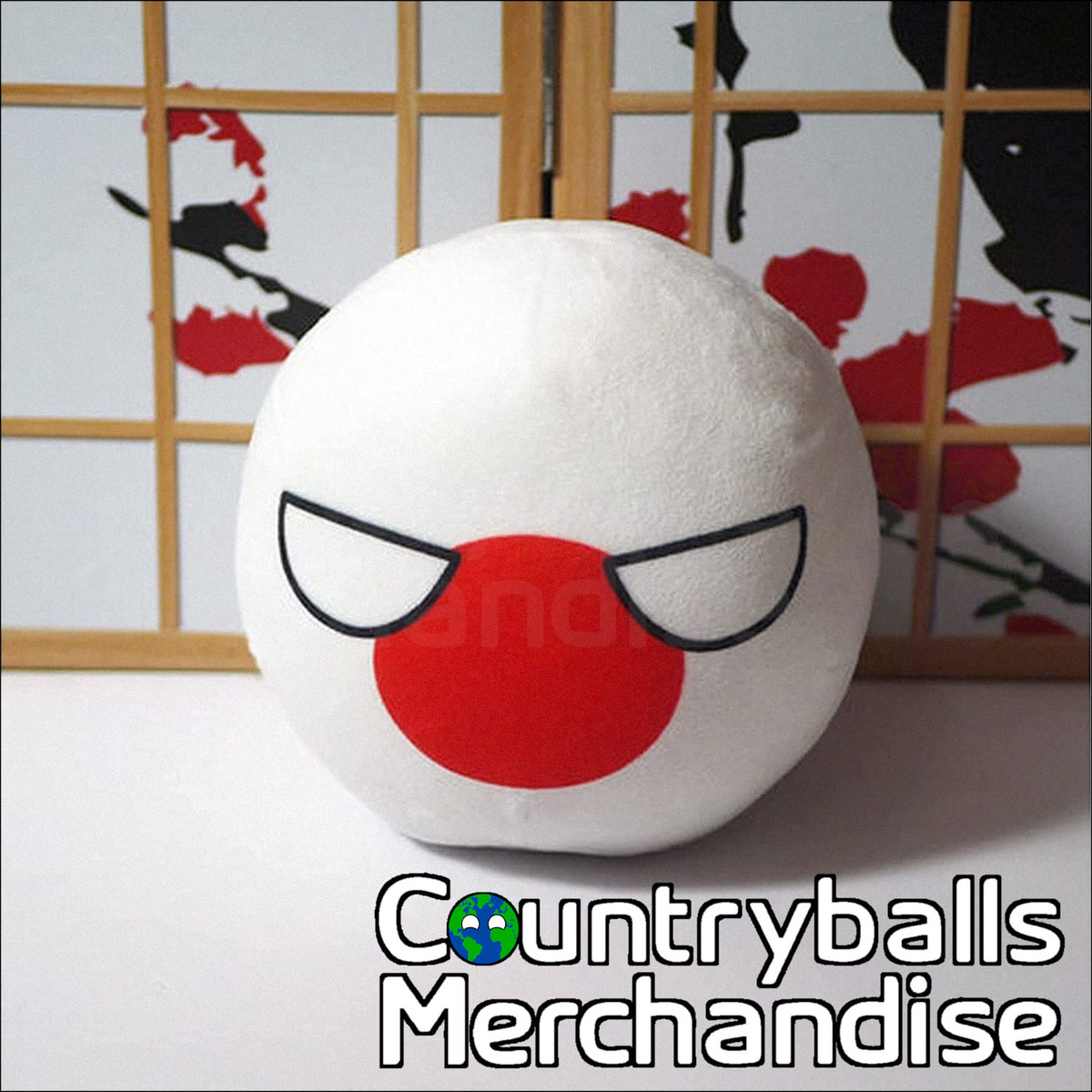 Angry Japan Plush by Countryballs Merchandise – CountryballsMerchandise