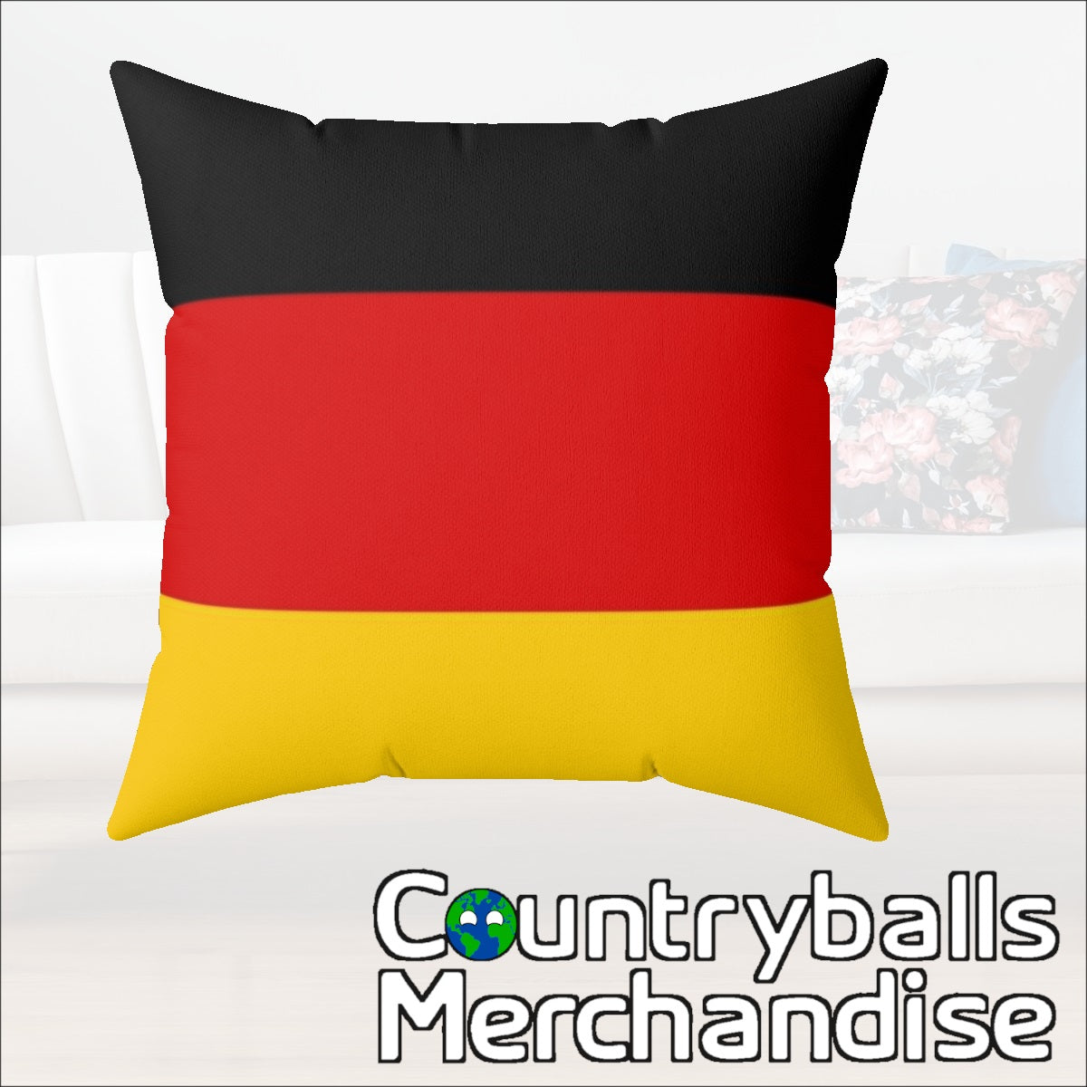 2x Germany Deutschland Pillow Cases Pack – CountryballsMerchandise