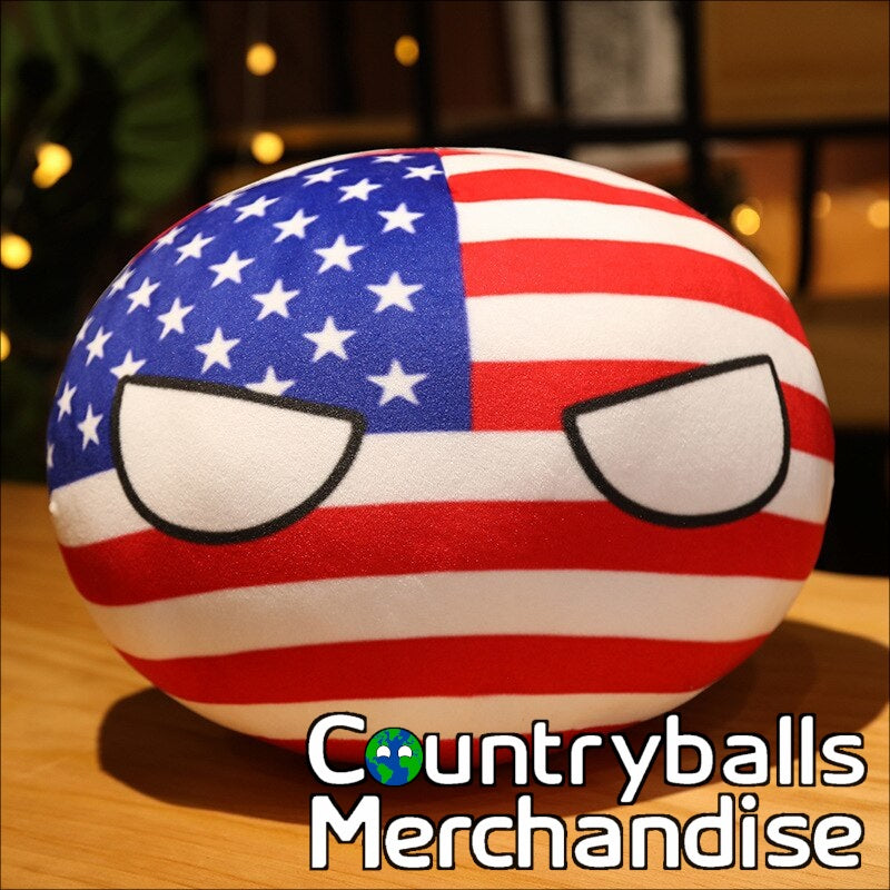 Angry America Pillow Cushion – CountryballsMerchandise